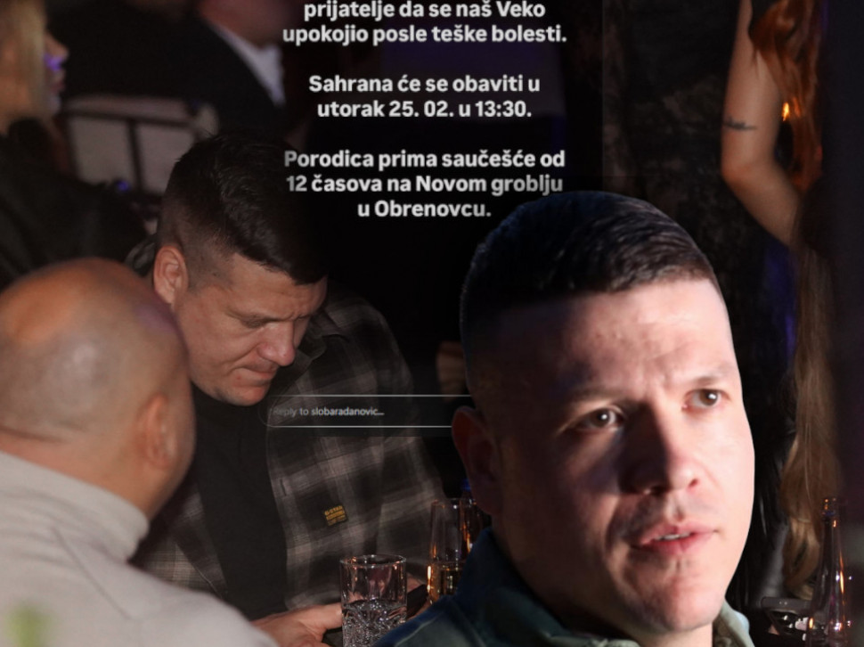 SLOBA SLAVIO SINU ROĐENDAN, PA SAZNAO DA JE UMRO U 39. "Brate moj, preminuo si posle teške bolesti"