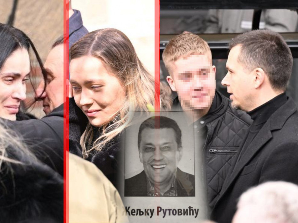 IZ DVA BRAKA: Deca se opraštaju od Željka Rutovića - osmoro je ostavio iza sebe (FOTO)