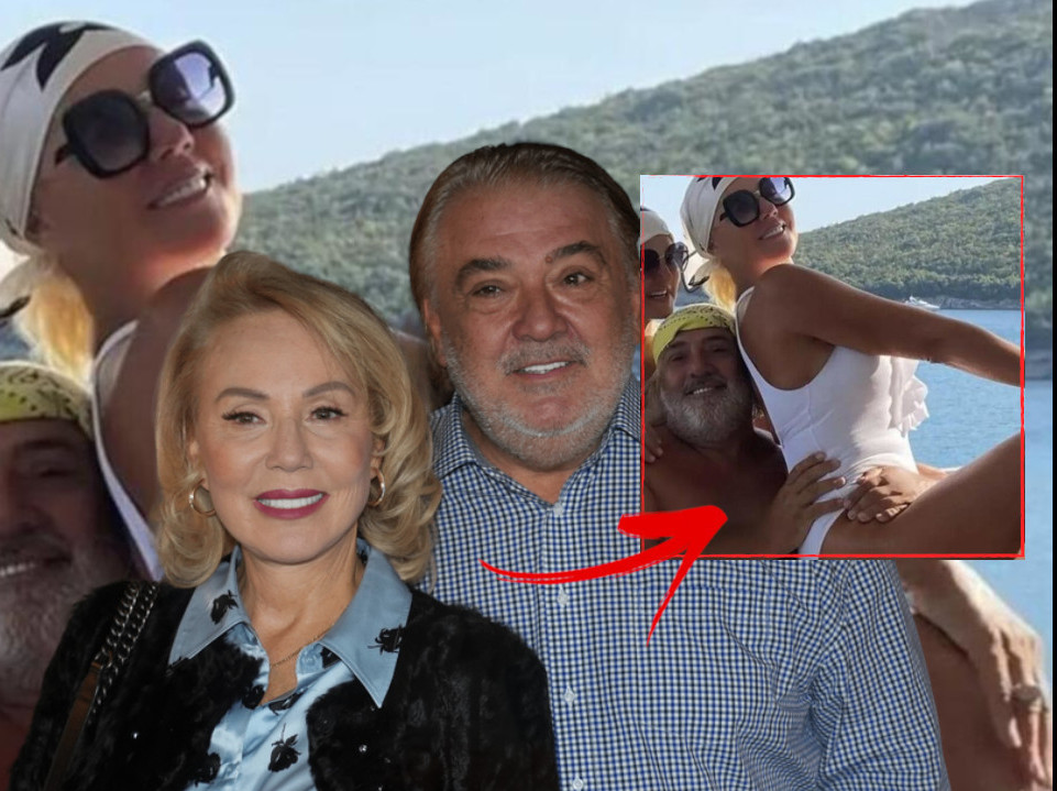 UŽIVANJE NA JAHTI: Brena u Bobinom krilu - digla nogu uvis