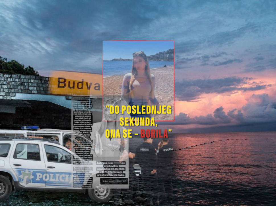 SVEDOK SE OGLASIO Videla je pogibiju Novosađanke u Budvi: "Borila se do poslednjeg sekunda ...